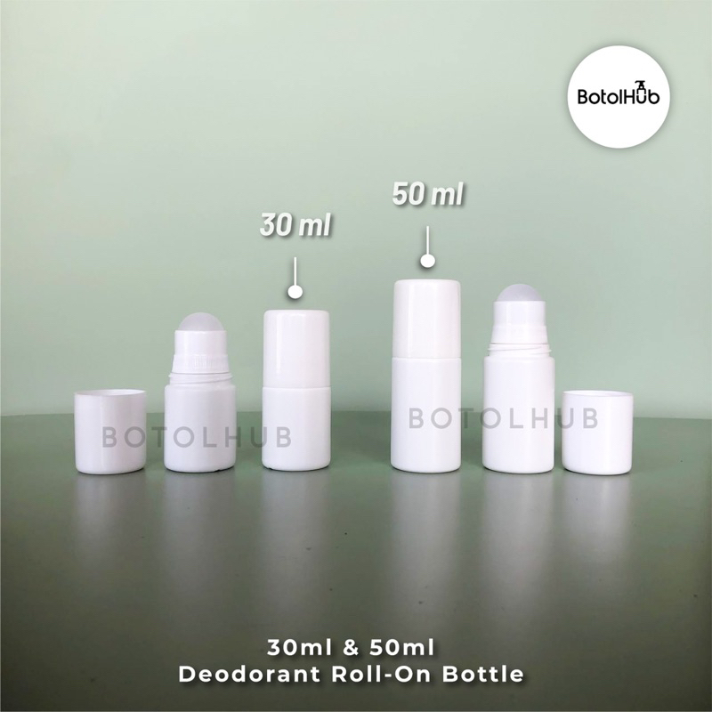 30ml 50ml Deodorant Roll-On Bottle / Deodorant Bottle PB28 | Shopee ...