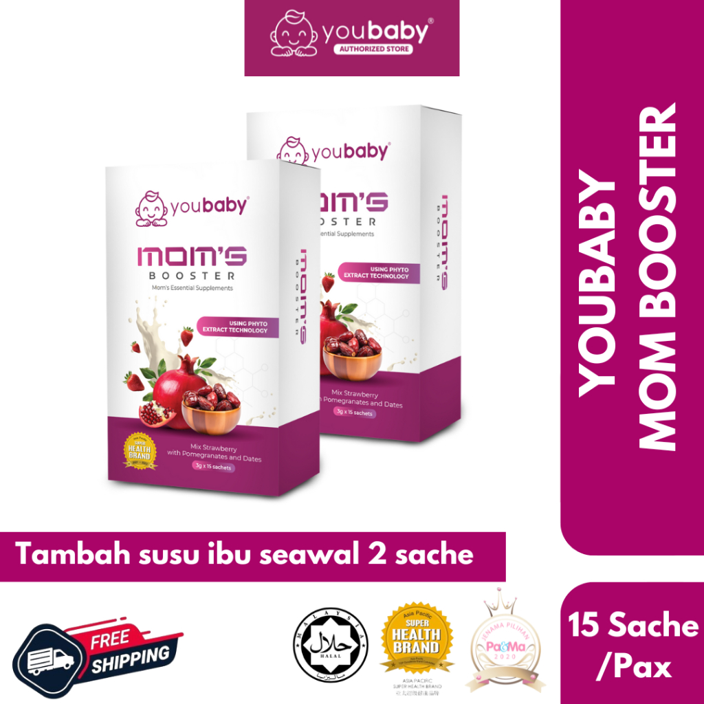 MOM BOOSTER YOUBABY ORIGINAL HQ MILK BOOSTER SUPPLEMENT TAMBAHAN IBU ...