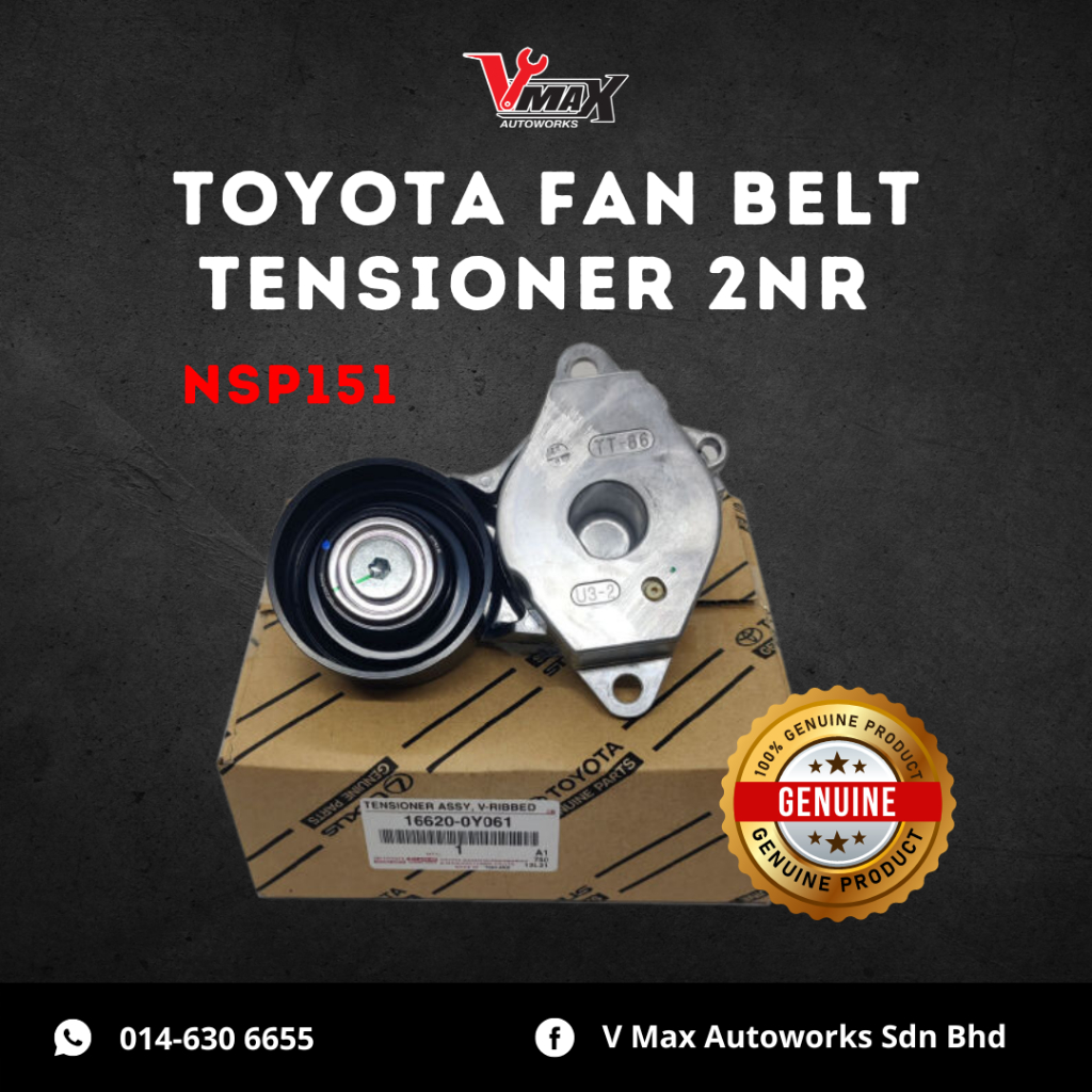 TOYOTA FAN BELT TENSIONER 2NR VIOS NSP151 | Shopee Malaysia