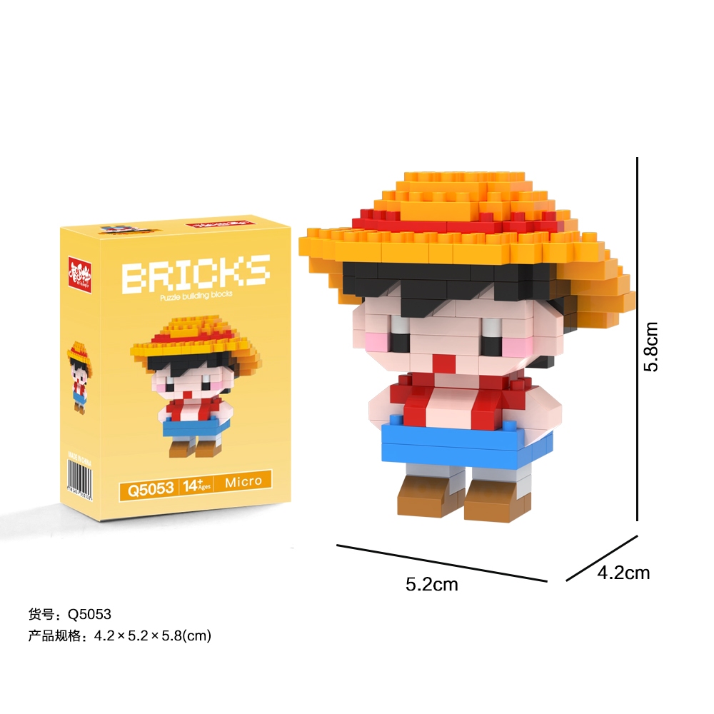 20 design cartoon brick 40 design cartoon Bricks nano Block Cute toys ...