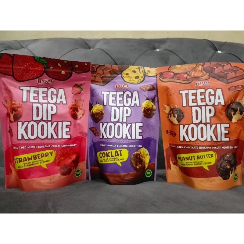 TEEGA DIP KOOKIES chocolate ( Cookies with dipping sauce) | Shopee Malaysia