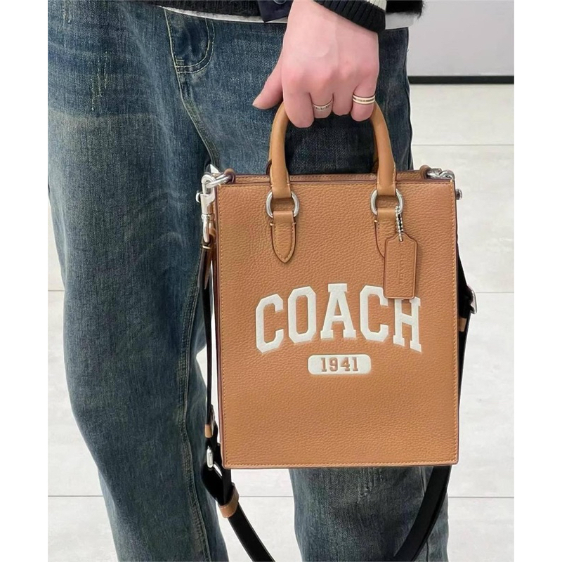 🇲🇾💯 Coach Dylan Tote with Varsity | Shopee Malaysia