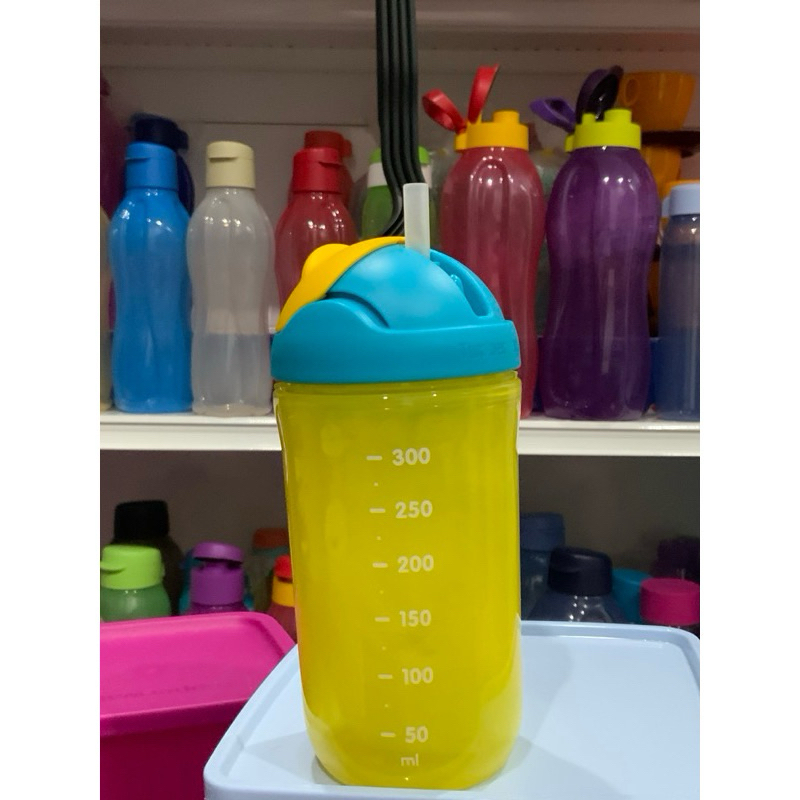 Tupperware Twinkle Straw Tumbler 350ml / 500ml Free Straw Brush ...