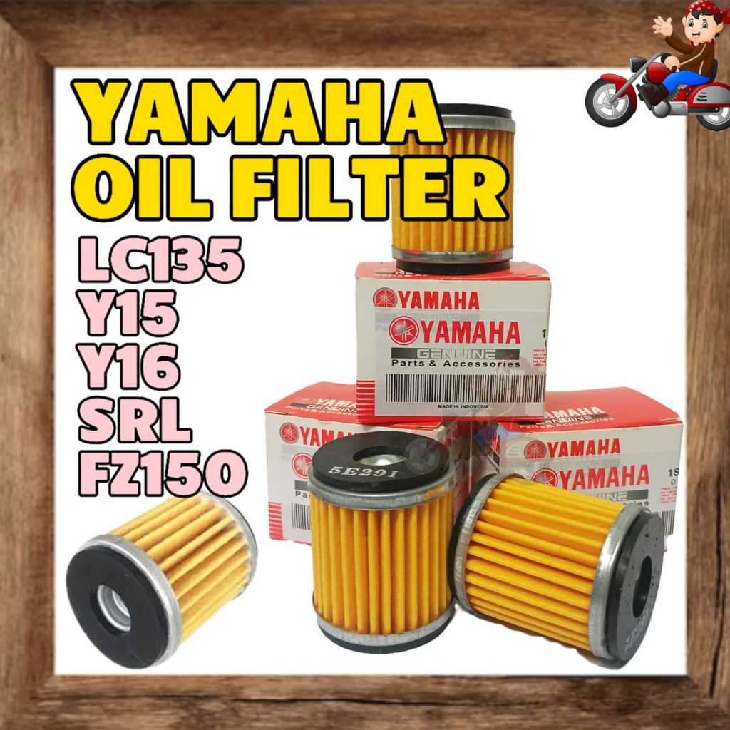 READY STOCK!!! OIL FILTER PENAPIS MINYAK HITAM LC135 Y15 Y16 LAGENDA-Z ...