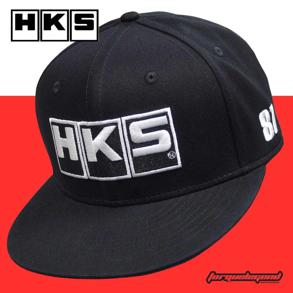 HKS Premium Goods Flat Brim Cap Oil Color No.87 Fully Imported and Made ...