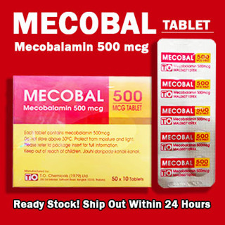 Supplemen untuk saraf [PROMO] MECOBAL 500MCG TABLET MECOBALAMIN 1 BOX ...