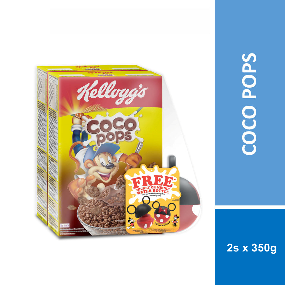 Kellogg's Coco Pops Disney Bottle (2s x 350g) | Shopee Malaysia
