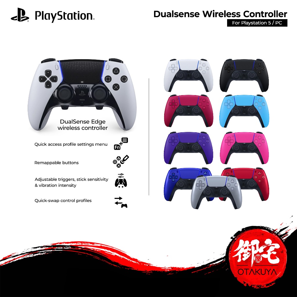 【7.7 SALE】SONY Playstation 5 PS5 Dualsense Wireless Controller (Asia ...