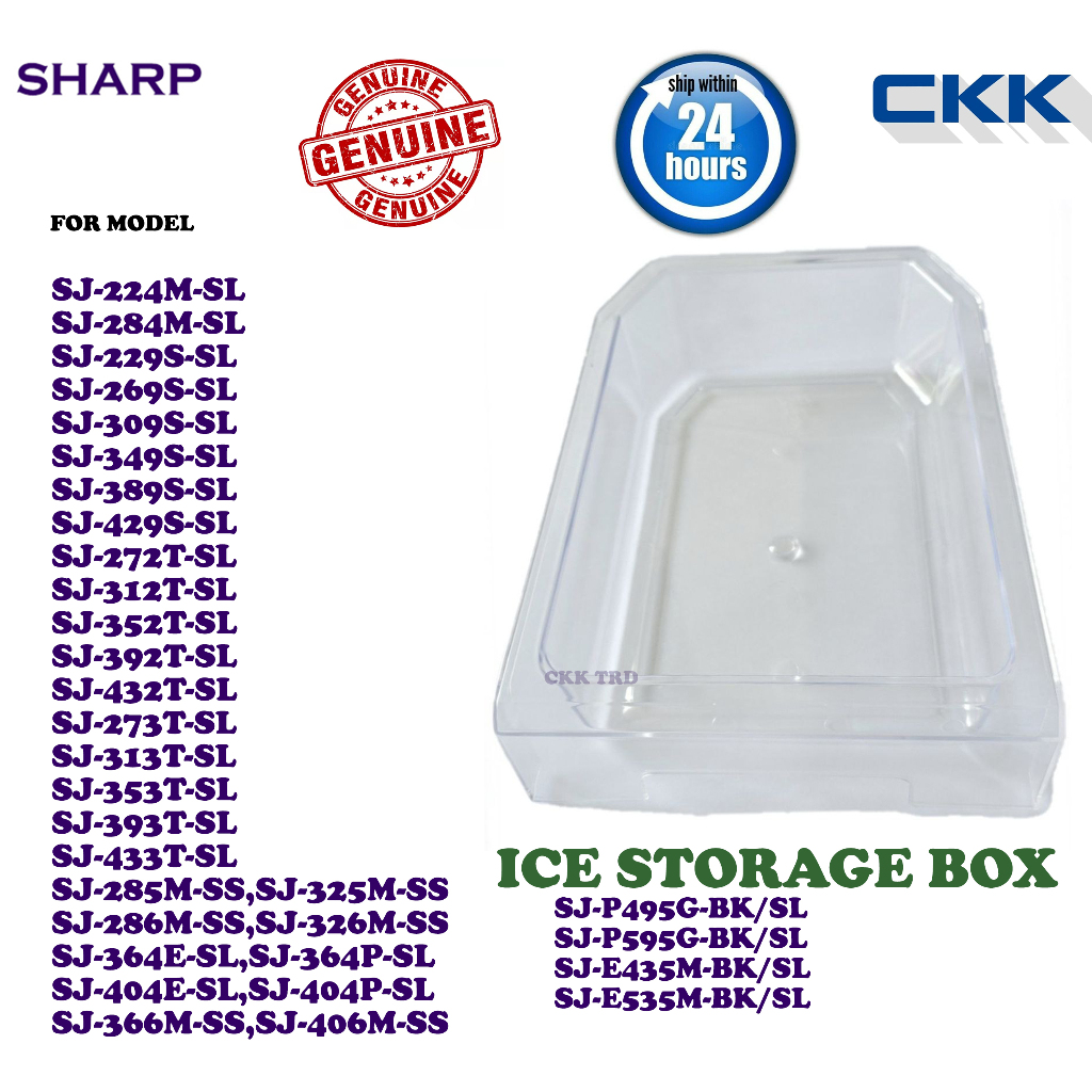 SHARP PETI SEJUK BEKAS AIS SIMPANAN/ SHARP REFRIGERATOR ICE STORAGE BOX ...