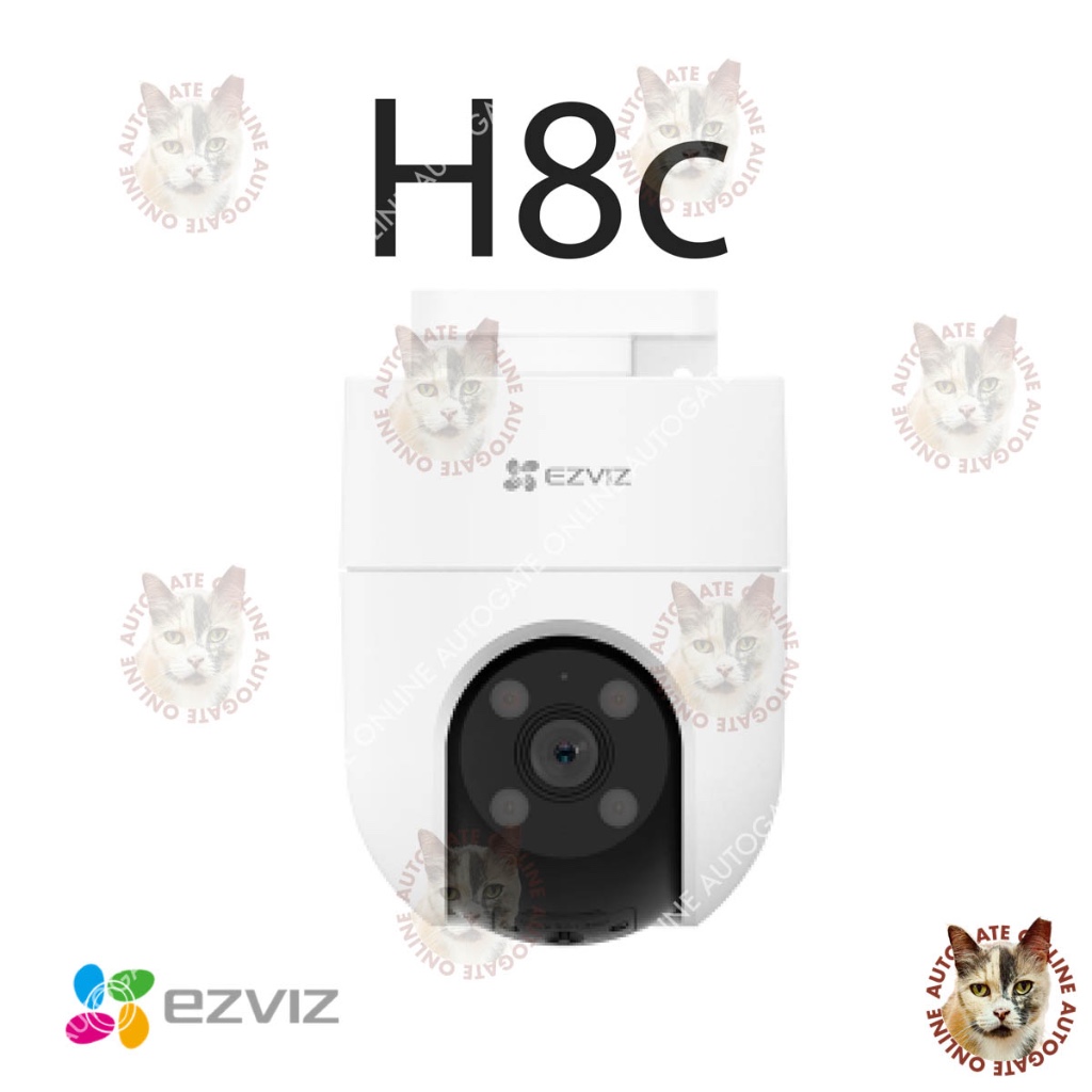 Ezviz Outdoor H8C 1080P 2K 2K+ 2MP 3MP 4MP Two Way Talk Color Night ...