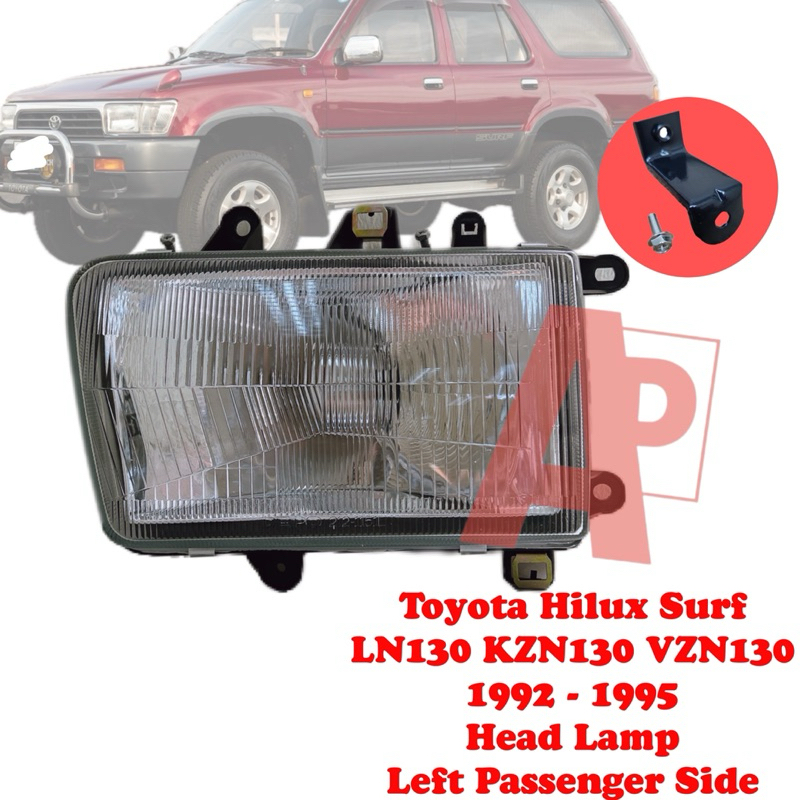 Toyota Hilux Surf LN130 KZN130 VZN130 Head Lamp Headlights 1992 - 1995 ...