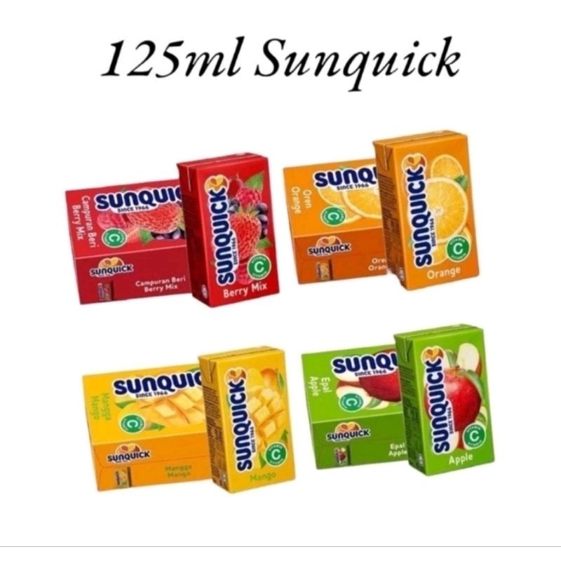 Sunquick Fruit Drink 125ml x 24pack | Shopee Malaysia