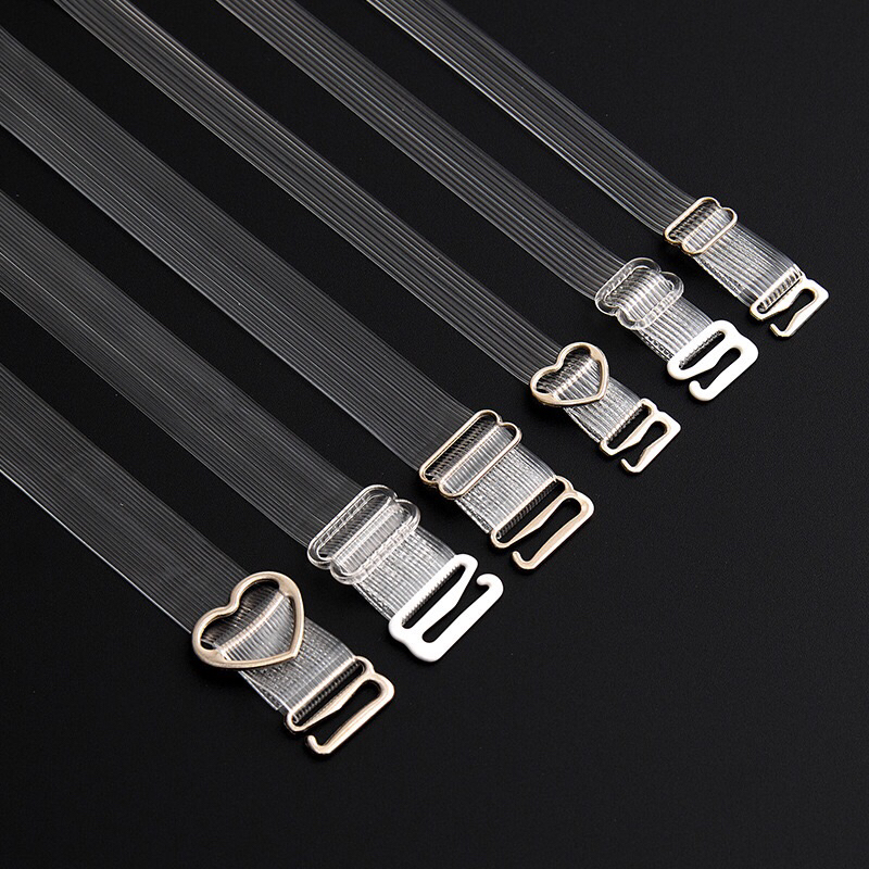 (Ready Stock) Bra Strap Stripe Transparent String Shoulder Strap High ...