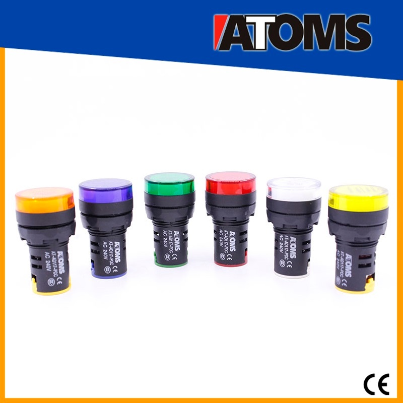 ATOMS AD117 240VAC PDC Anti interference LED Pilot Light with Diode ...
