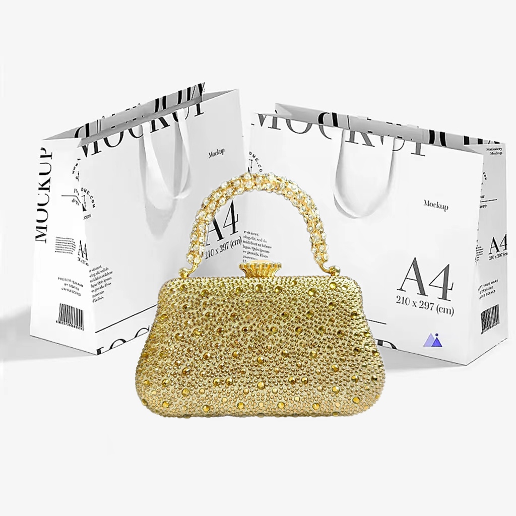 Exquisite dinner bag diamond clutch bag for women with cheongsam bag ...