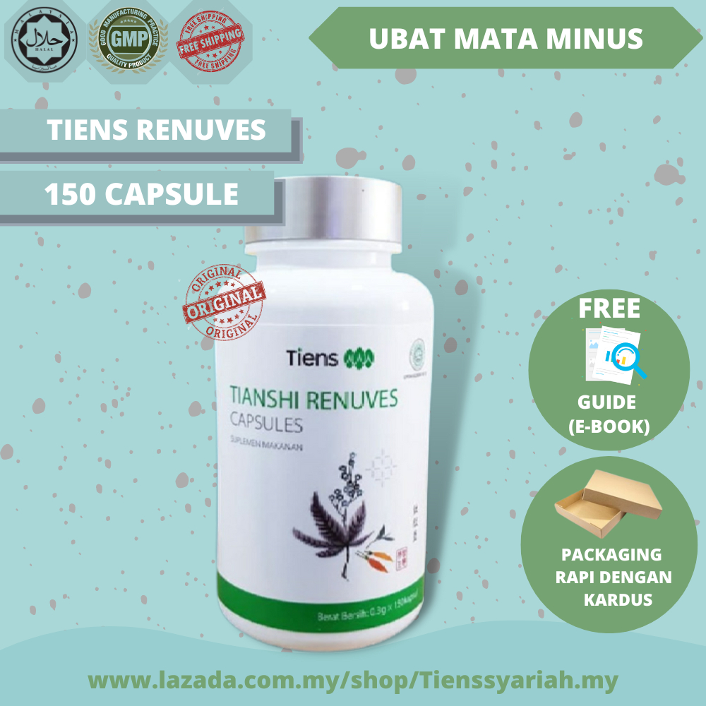 PENAWAR MATA UBAT MATA RABUN RENUVES supplement vitamin mata minus ...