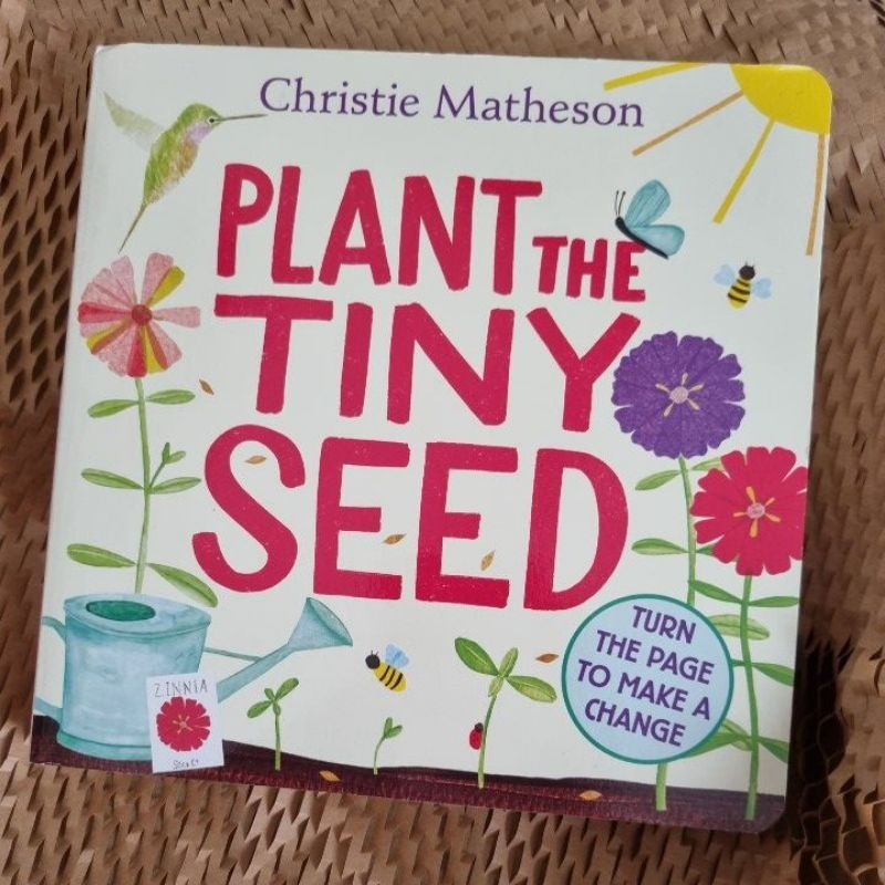 Plant the Tiny Seed (Interactive Board Book) | Shopee Malaysia