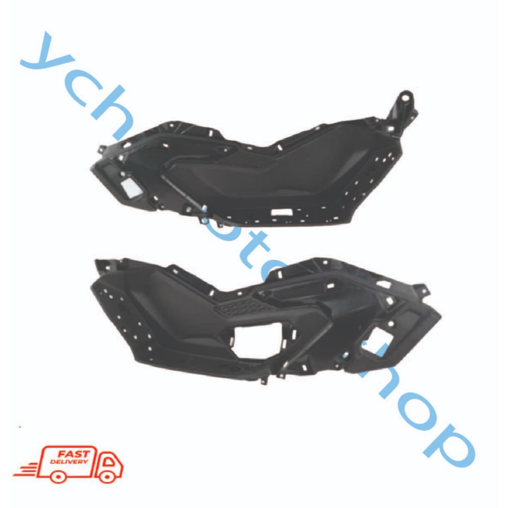 HONDA ADV160 ADV 160 STEP FLOOR BOARD INNER COVER COVER HITAM LEFT ...