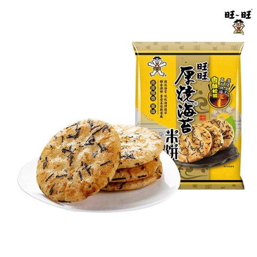 [OLD SCHOOL] WANG WANG SENBEI RICE CRACKER (ORIGINAL / SHELLY / SEAWEED ...