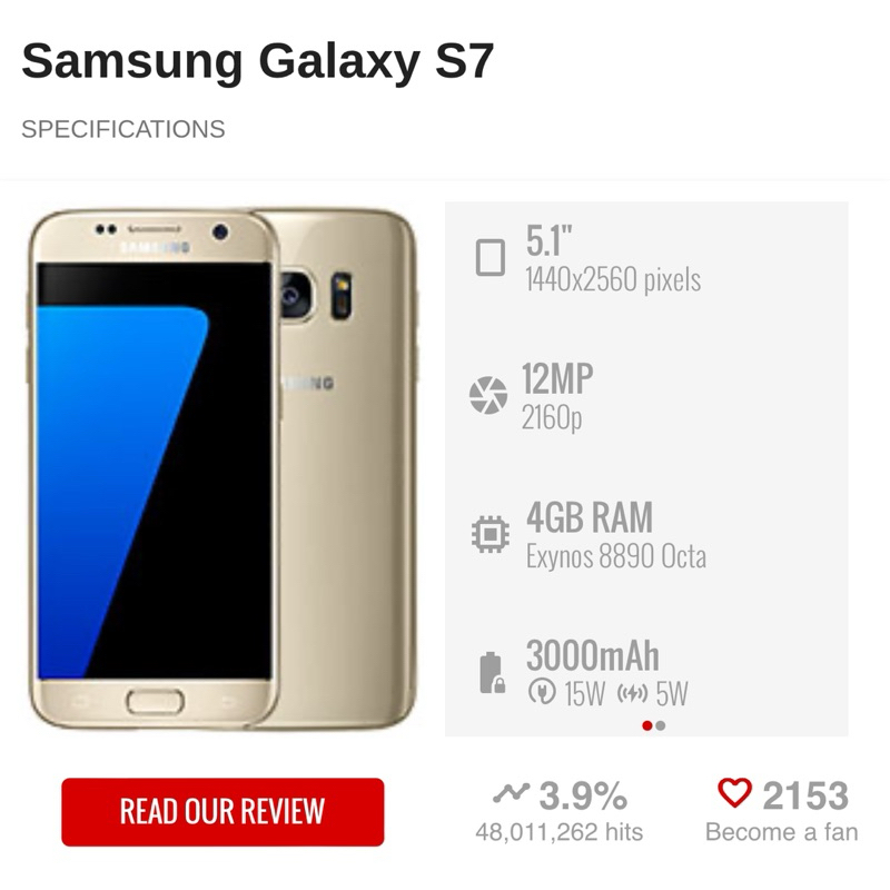 Samsung Galaxy S7 (SM-G930V) | Shopee Malaysia