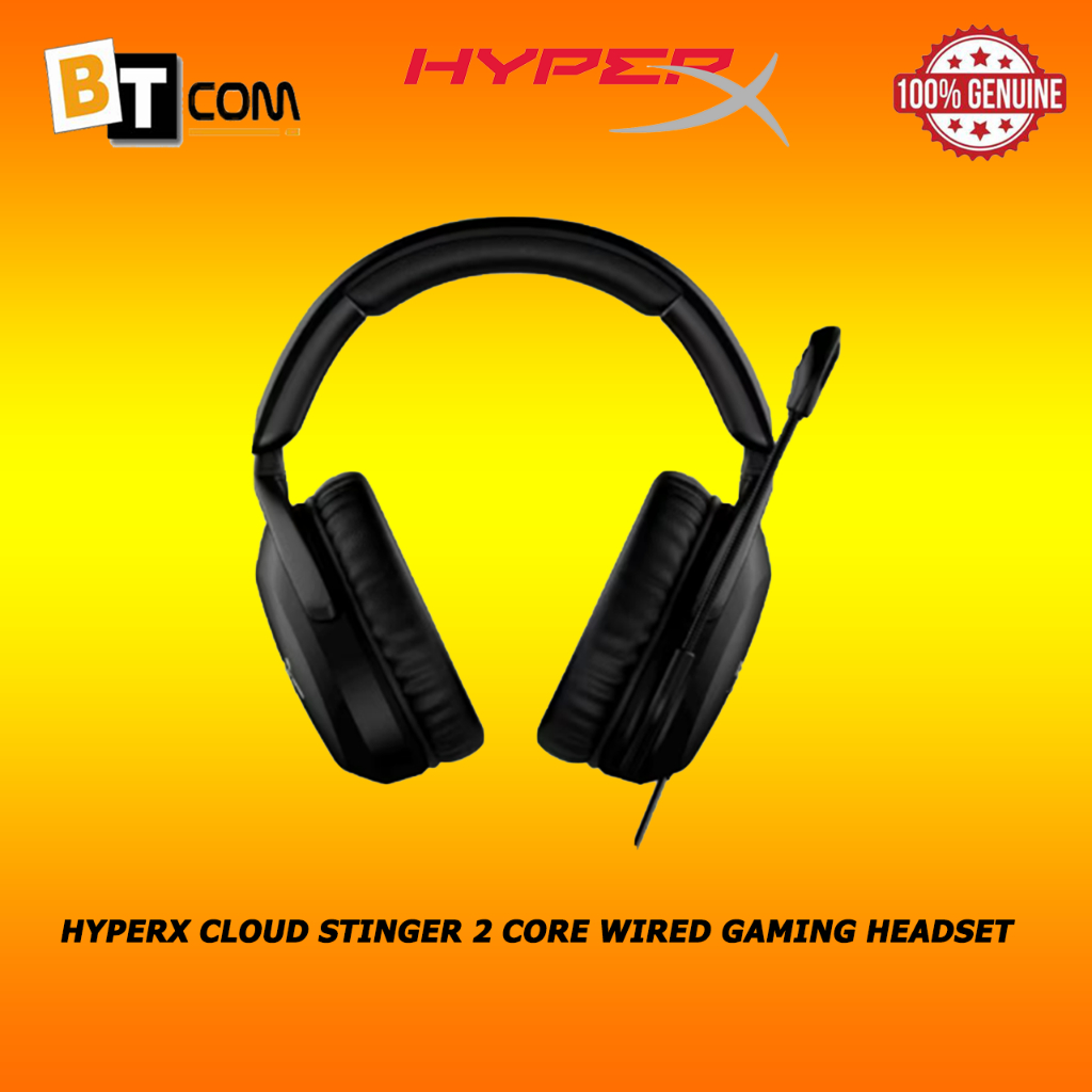 HyperX Cloud Stinger 2 Core Wired Gaming Headset HYP‐683L9AA | Shopee Malaysia