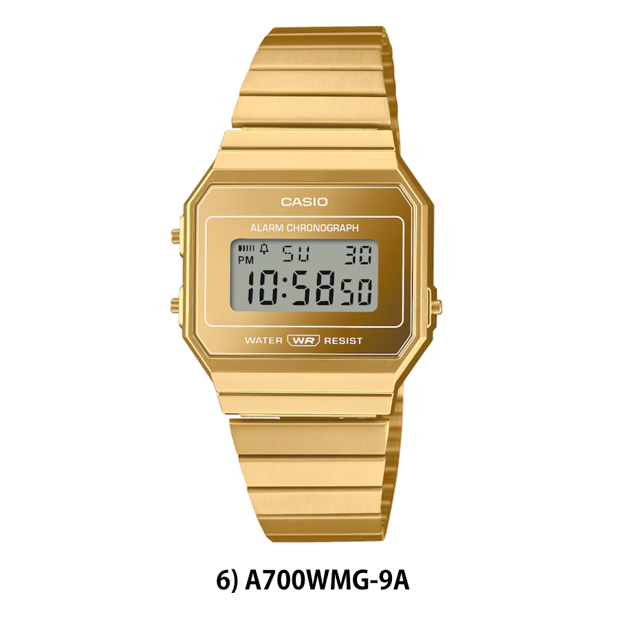 CASIO DIGITAL VINTAGE A700 SERIES A700WMG-9A A700WM-7A A700WG-9A A700W ...