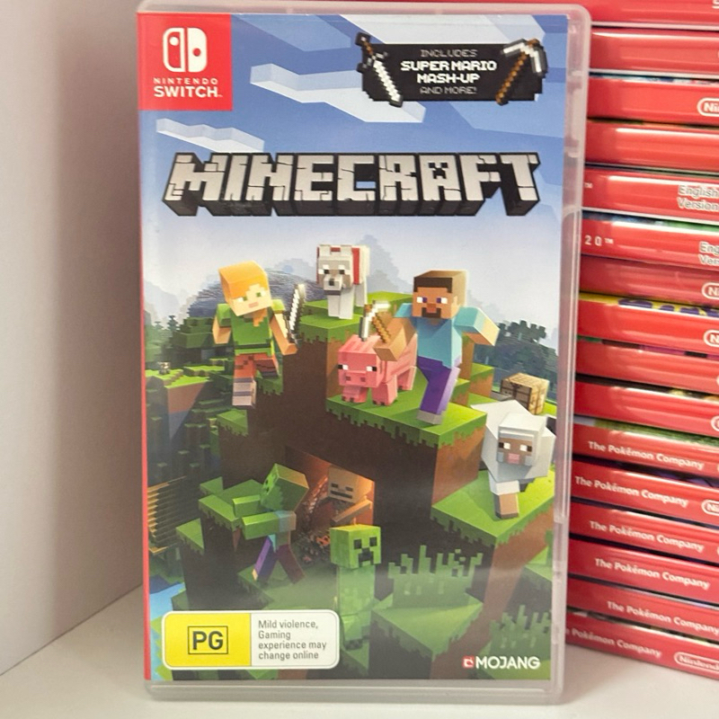NINTENDO SWITCH MINECRAFT USED PHYSICAL GAMES | Shopee Malaysia