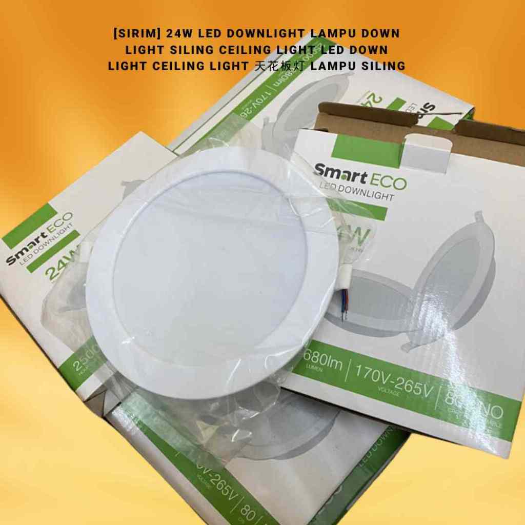 [SIRIM] 24W LED Downlight Lampu down light siling ceiling light LED ...