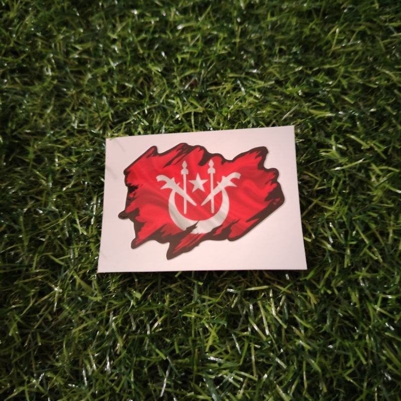 🔥🔥 sticker bendera Kelantan | Shopee Malaysia