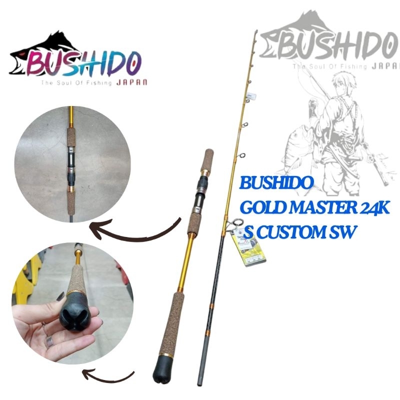 🔥 ROD BUSHIDO GOLD MASTER 🔥 | Shopee Malaysia