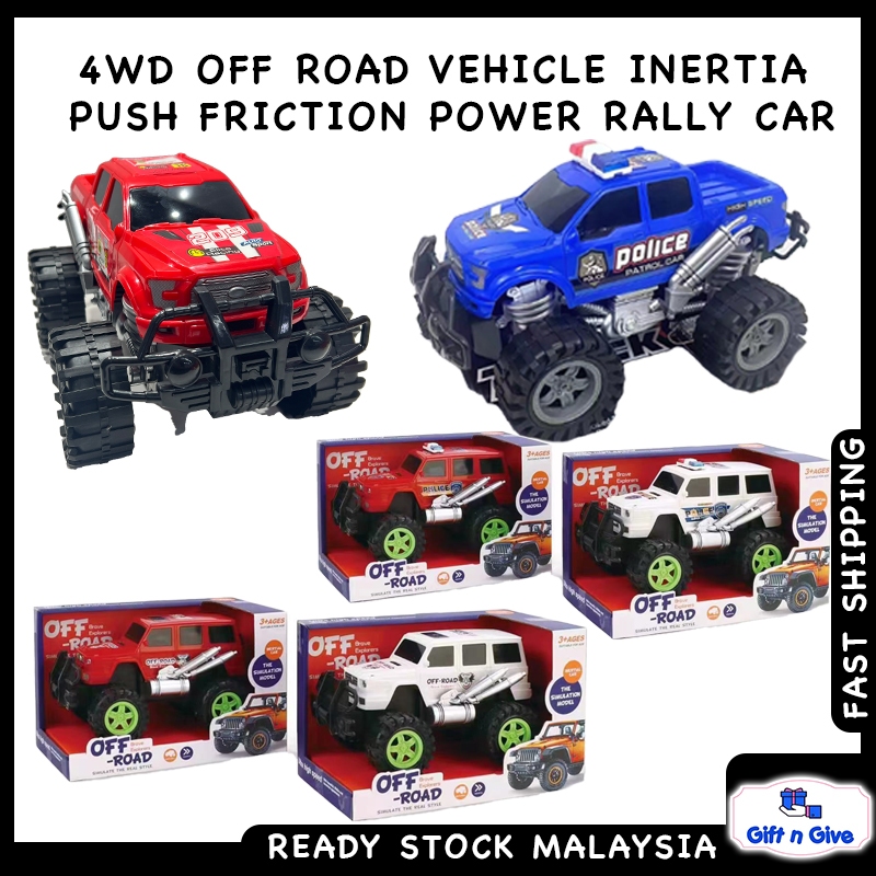 Off-Road SUV 4 Wheel Drive 4WD Off Road Vehicle Inertia Push Friction ...
