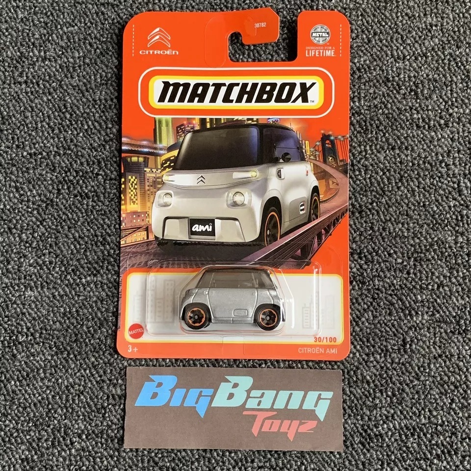 Matchbox Citroen Ami Silver #30 Mainline 2024 Case J (In-Stock) New ...