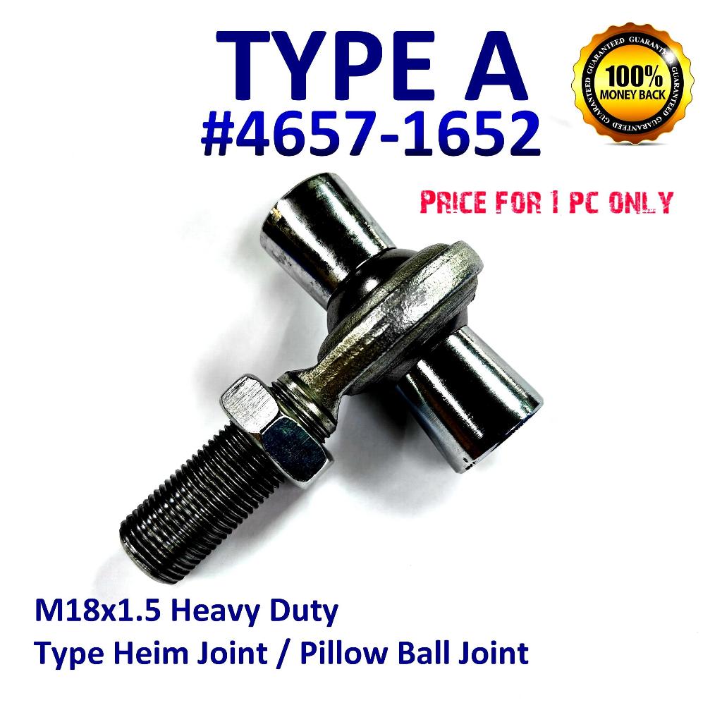 M14xL69mm x M18x1.5 Threads Heavy Duty Type Heim Joint / Pillow Ball Joint - #4657-1652 | Shopee ...