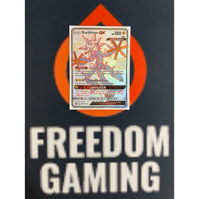 Pokemon TCG Hidden Fates - Xurkitree GX Shiny (Mint) | Shopee Malaysia
