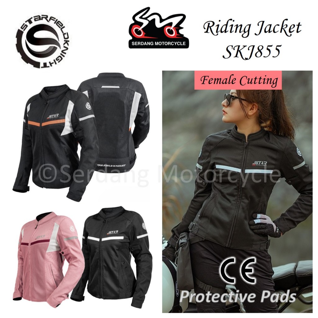 Star Field Knight SKJ855 Female Woman Lady Riding Jacket Protection ...