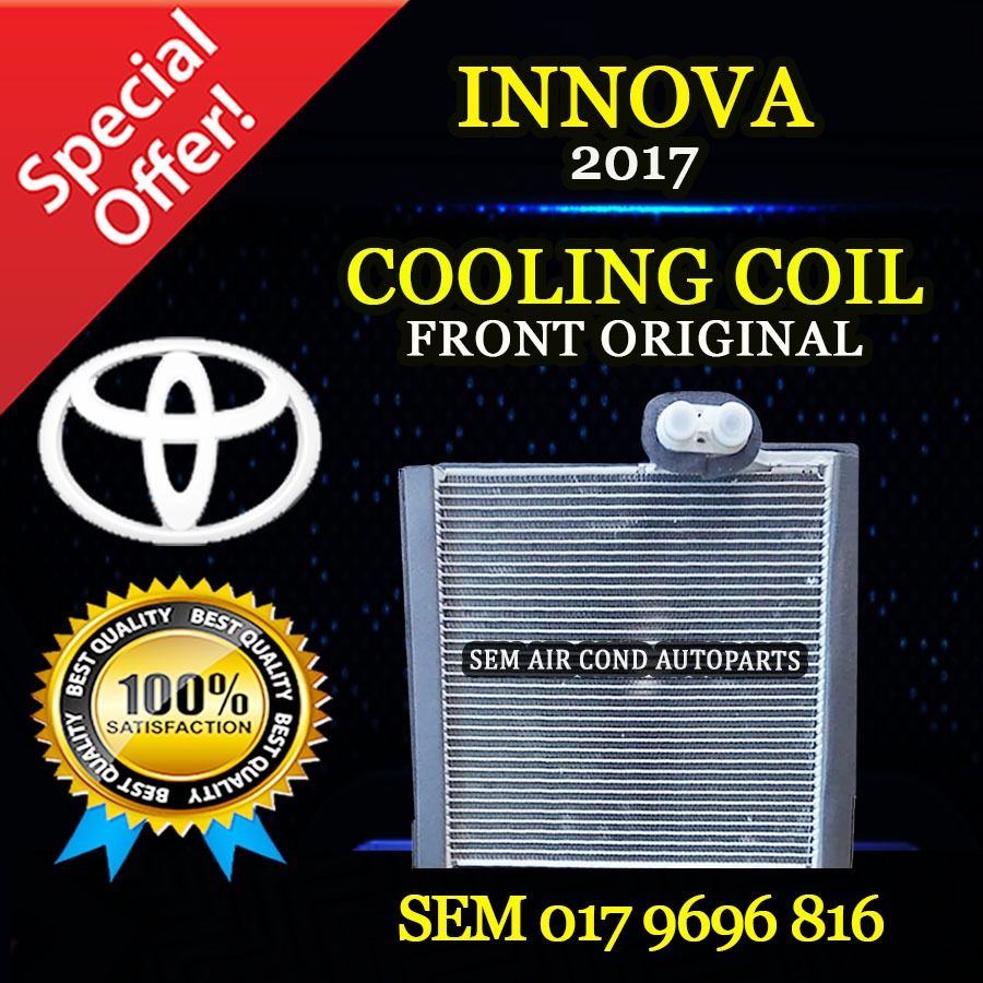 TOYOTA INNOVA NEW MODEL 2017 YEAR ORIGINAL FRONT COOLING COIL ...