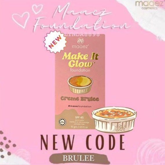 MAAEZ COSMETIC | Make It Glow Foundation | HD Skin Matte Compact Powder ...