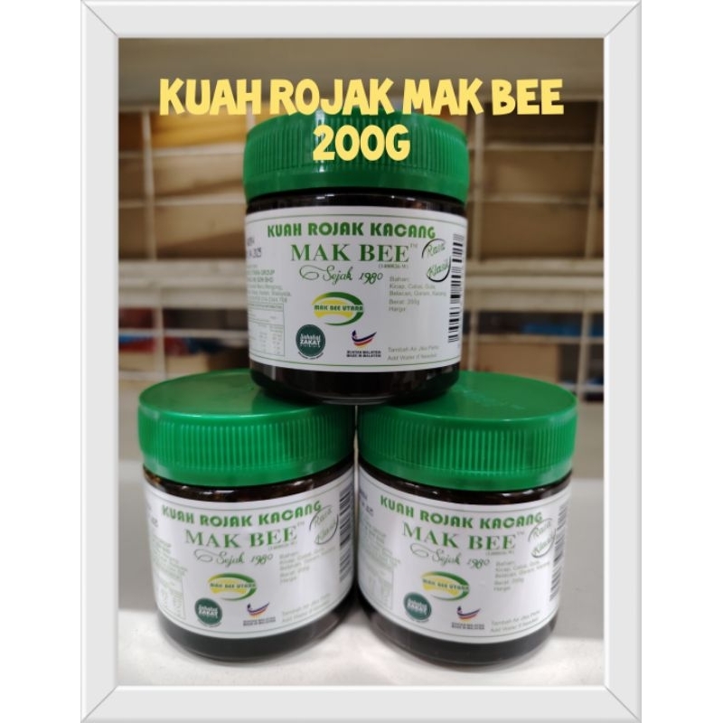 [KEDAH POPULAR] KUAH ROJAK MAK BEE 200G/350G | Shopee Malaysia