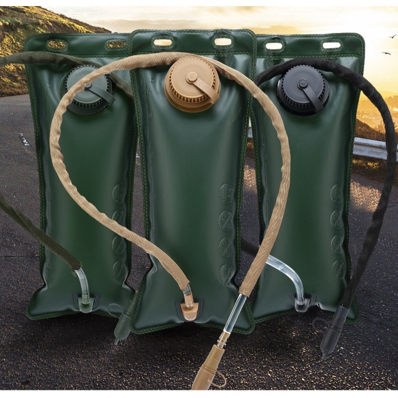 Water Bag Hydration Bladder, 2.5 Liter Water Bladder, Military ...