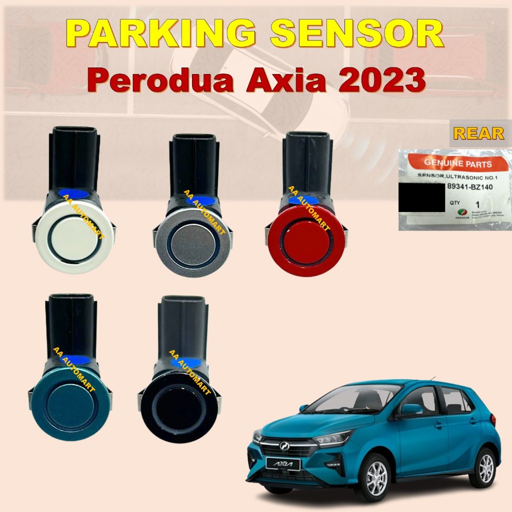 ORIGINAL Perodua Axia 2023 Reverse Sensor 89341-BZ140 Rear Bumper ...