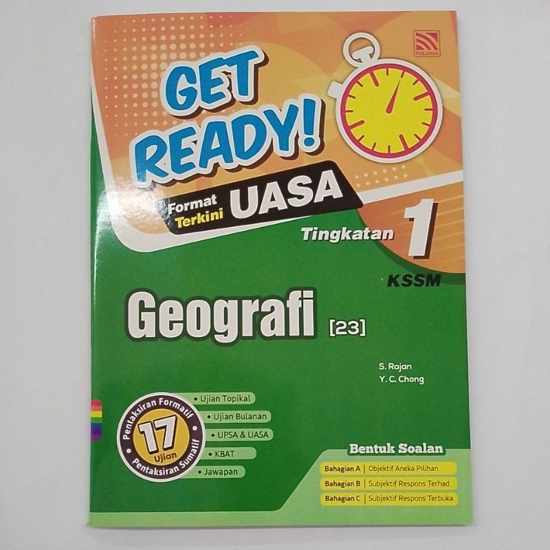 get ready! format terkini uasa GEOGRAFI tingkatan 1 kssm | Shopee Malaysia
