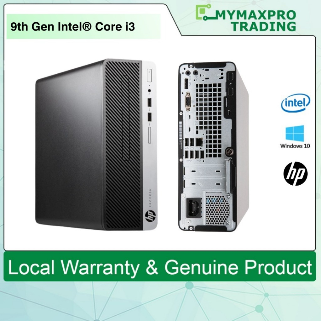PC i3 HP ProDesk 400 G6 SFF Intel Core i3 (9th Gen) / 8GB RAM / 240GB SSD / Win 10 Pro ...