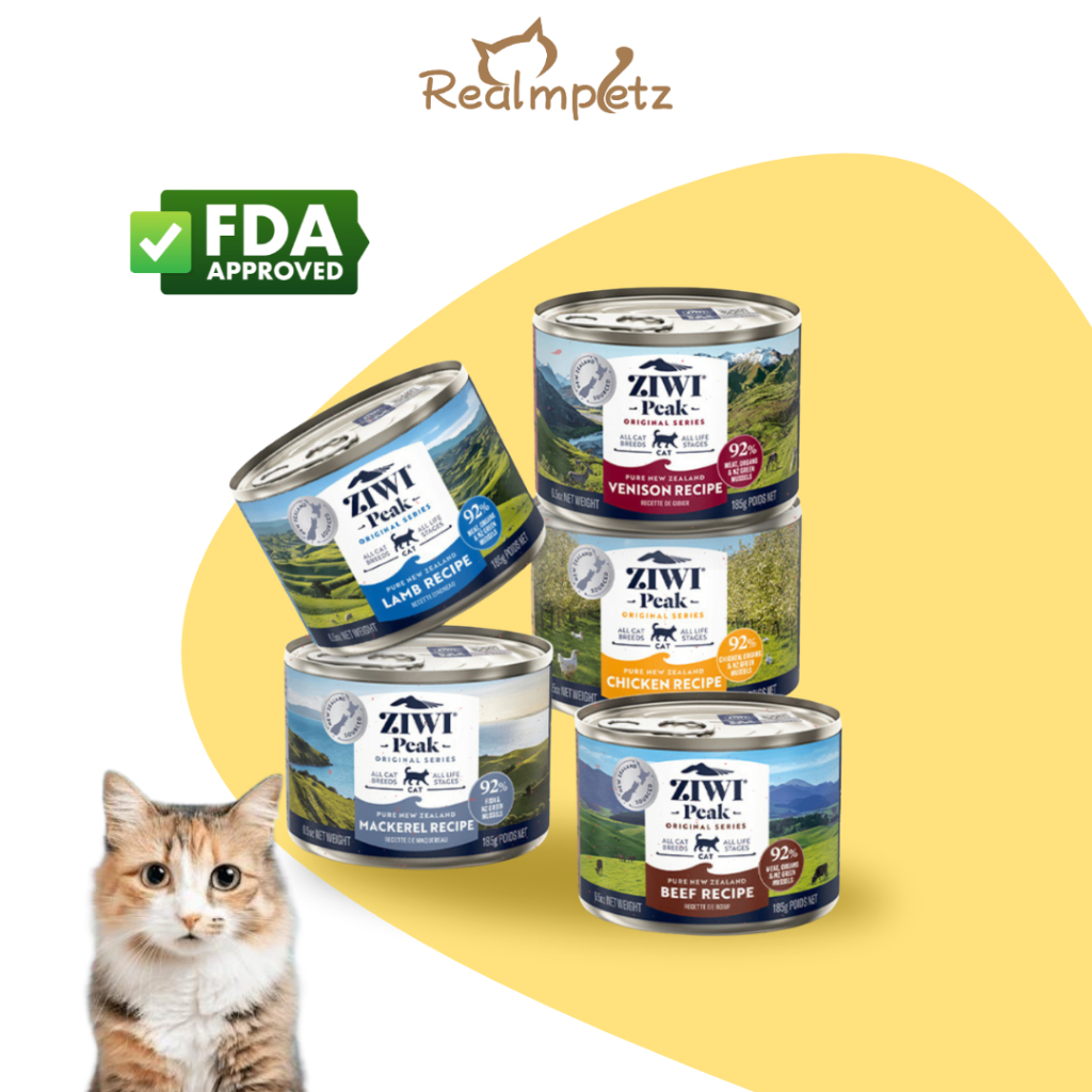[Ready Stock] Ziwi Peak Cat Wet Canned Food 85g/185g | 新西兰ZiwiPeak 巅峰经典/起源系列无谷主食猫罐头 85g/185g ...