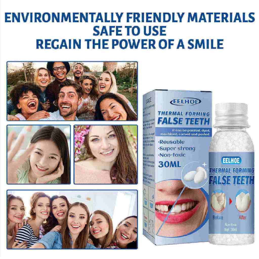 Tooth Filling Solid Original Moldable False Teeth Denture Material ...