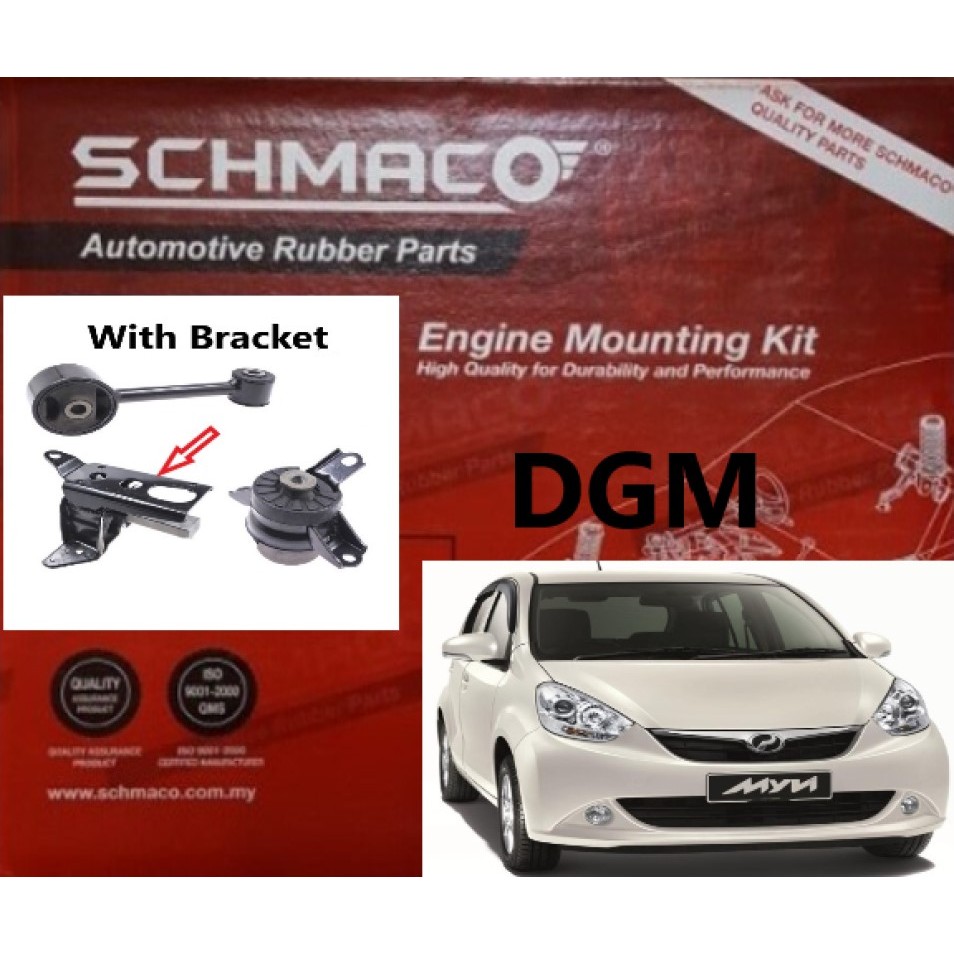 Schmaco Engine Mounting Kit Set for Perodua Myvi 1.5 Lagi Best / ICON ...