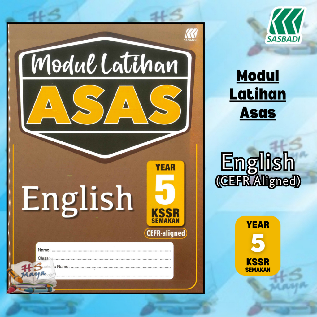[Exercise Book] MODUL LATIHAN ASAS ENGLISH (CEFR ALIGNED) YEAR 5 KSRR ...