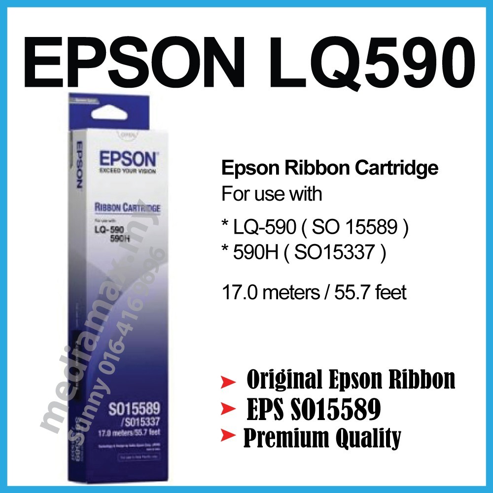 EPSON ( Ribbon Cartridge ) LQ - 590 & 590H | Shopee Malaysia