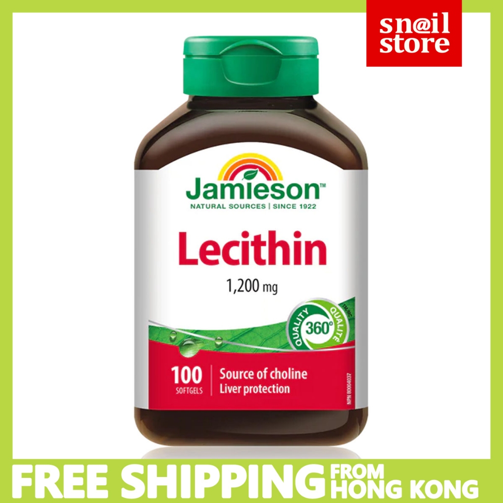 Jamieson Lecithin (1200 mg) 100 softgels (EXP 2026) 護肝卵磷脂精華 (1200mg) 100粒 軟膠囊 | Shopee Malaysia