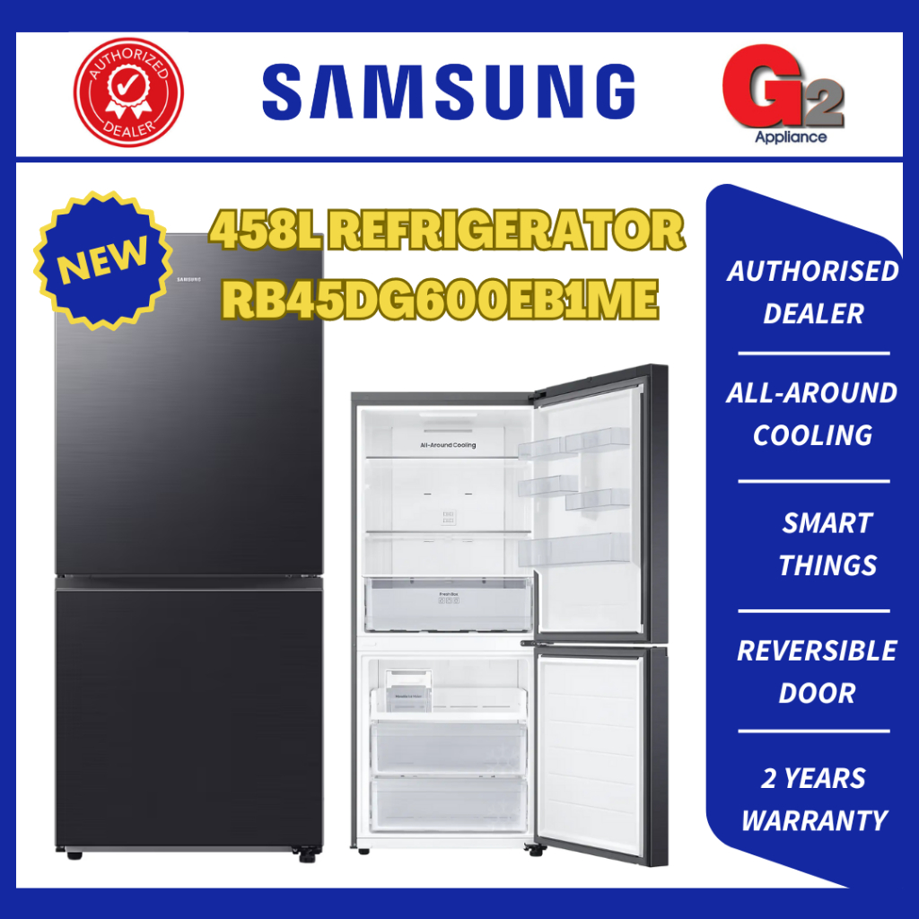 SAMSUNG 458L REFRIGERATOR BMF WITH DIGITAL INVERTER TECHNOLOGY ...