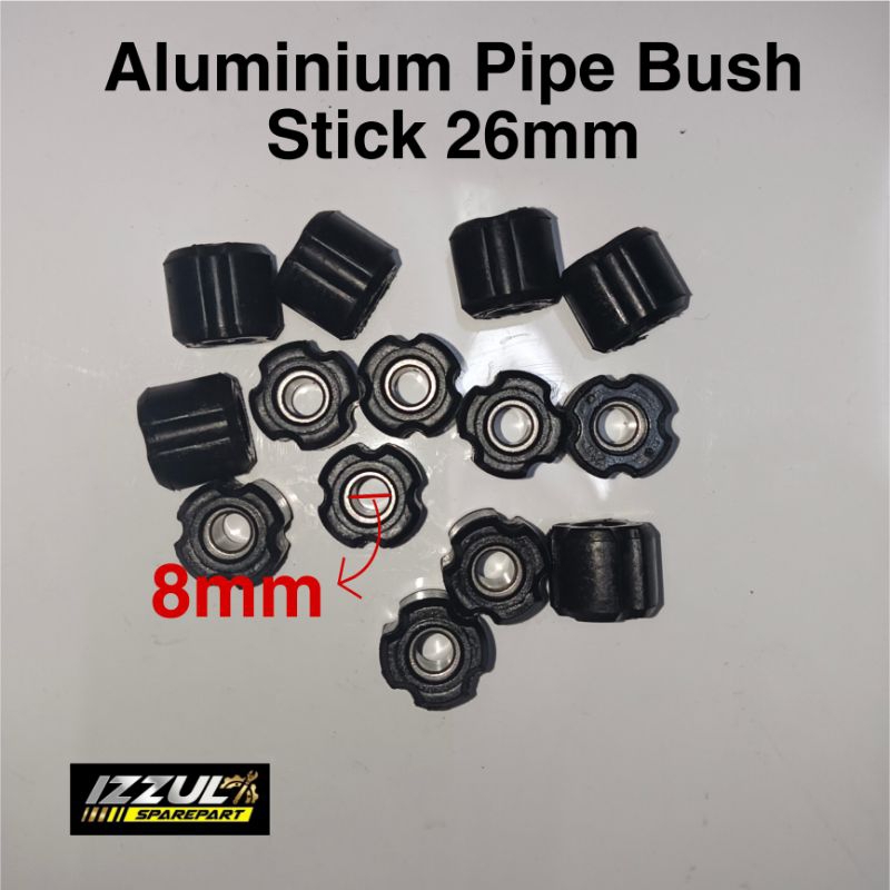 Mesin Rumput Aluminium Pipe Bush Stick 26mm Shaft ( 8mm ) | 1pcs ...